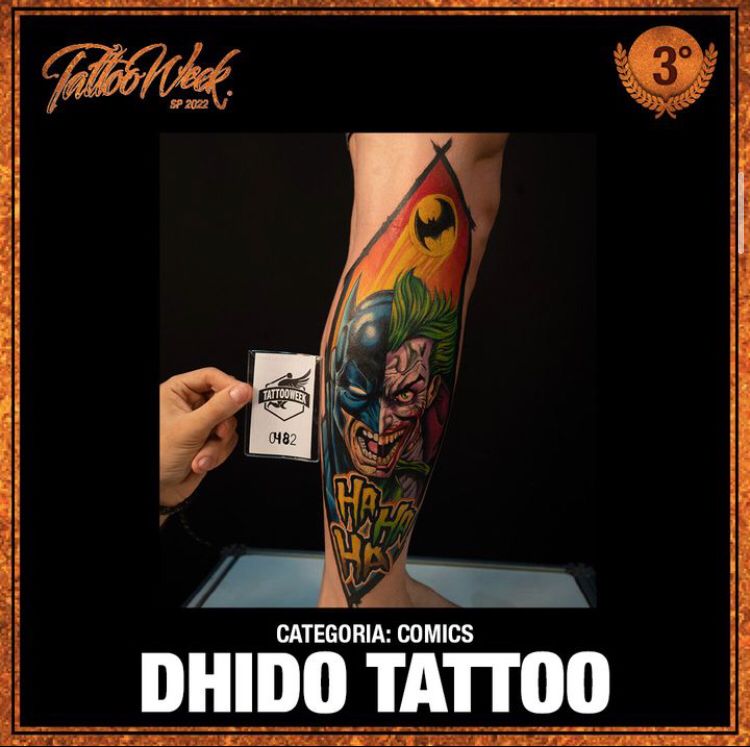 RECONHECIMENTO: Dhido Tattoo é premiado no Tattoo Week, maior evento de ...